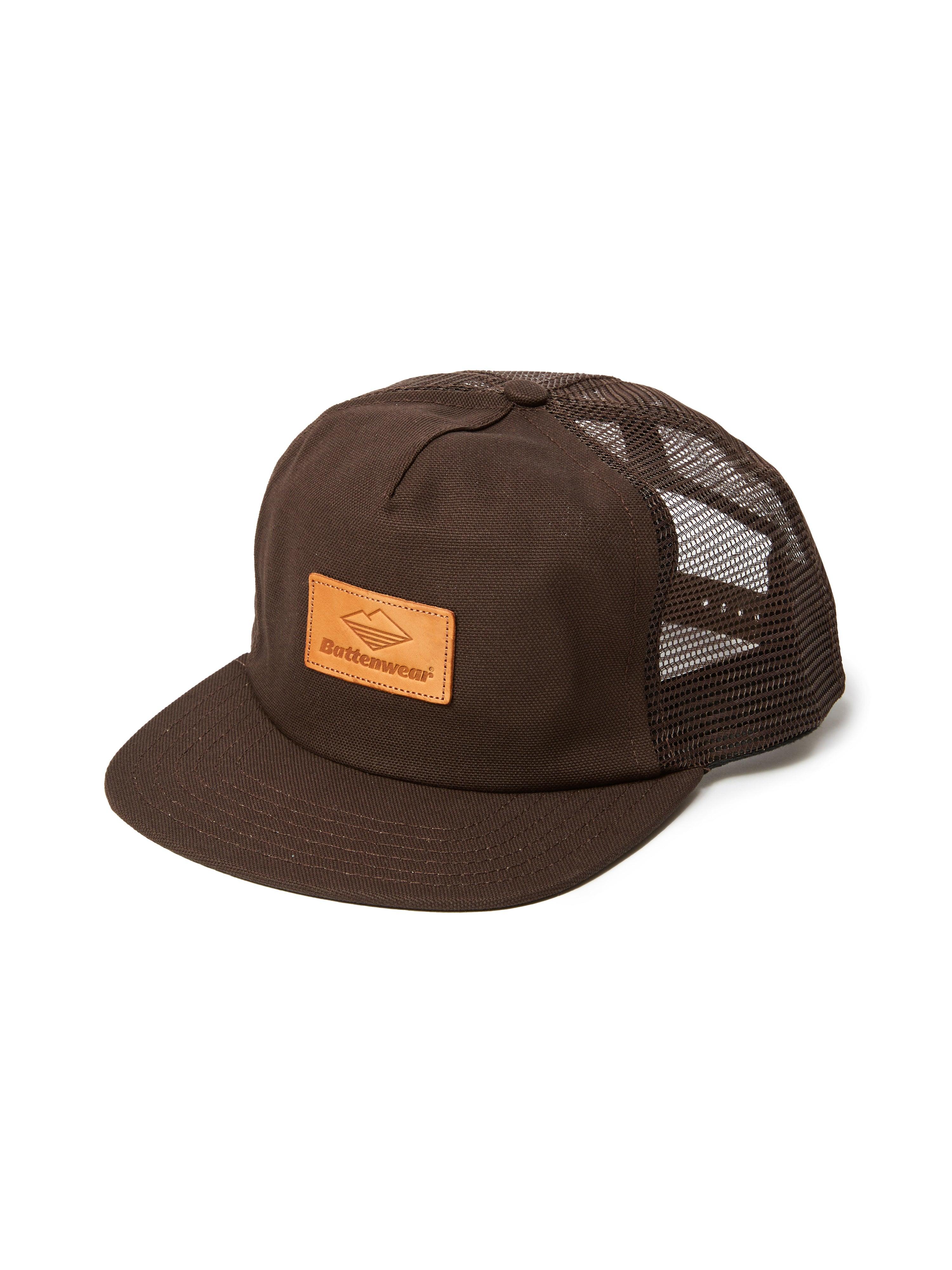Club Cap (Mesh Back) / Brown – Battenwear